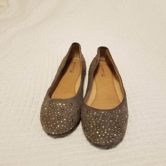 Sperry | Shoes | Sperry Topsider Emma Ballerina Flat Suede | Poshmark